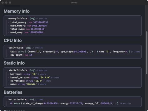 GitHub HuakunShen Tauri Plugin System Info Tauri Plugin For