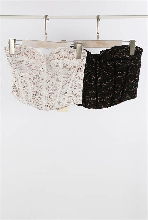 Floral Lace Corset Top Buy Fashion Wholesale In The Uk