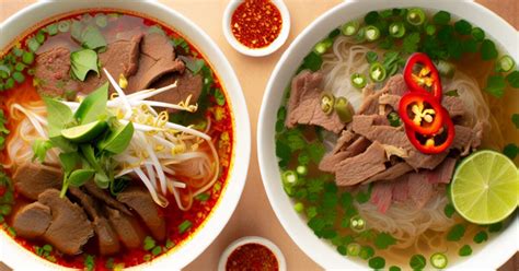 Bun Bo Hue Vs Pho Vietnamese Soup Showdown Explained Gimme Recipe