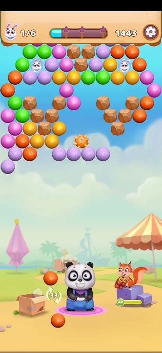 GAME PANDA BUBBLE SHOOTER MANIA LEVEL 252 - YouTube