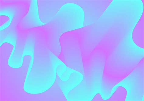 Premium Vector Abstract Soft Color Fluid Wave Duotone Geometric Compositions With Gradient 3d