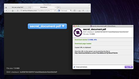Meet Onionshare The File Sharing App The Next Snowden Will Use Gizmodo Australia