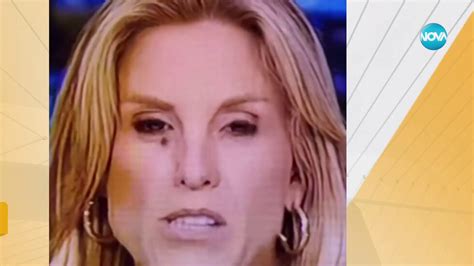 Телевизионна водеща глътна муха в ефир ВИДЕО Nova