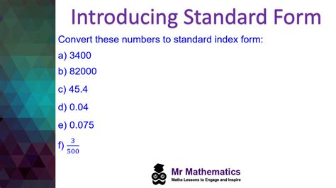 Mr Mathematics Maths Lessons For Teachers And Schools Mr