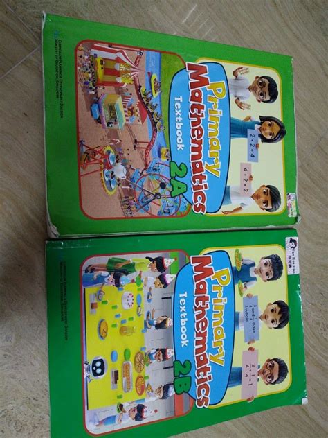 Primary Mathematics Textbook 2a And 2b Hobbies And Toys Books