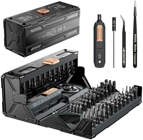 JAKEMY 180 In 1 Precision Screwdriver Set Multi Bits Manual Screwdriver