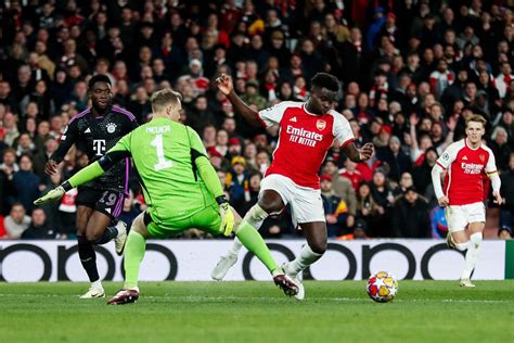 Ucl Arsenal Denied Late Penalty Hold Bayern Munich To 2 2 Draw