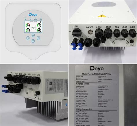 Deye 48v Battery Lithium Ion Deye Sun 6kw Sg03lp1 Eu Hybrid Solar