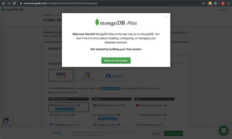Creating A Mongodb Cluster And Inserting A Document With Python By Garrett Sweeney The