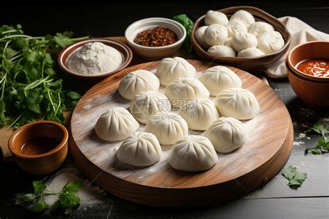 制作可口的包子高清图片下载 正版图片600699679 摄图网