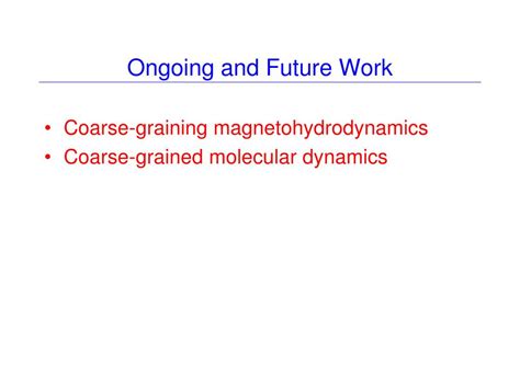 PPT Coarse Grained Theory Of Surface Nanostructure Formation