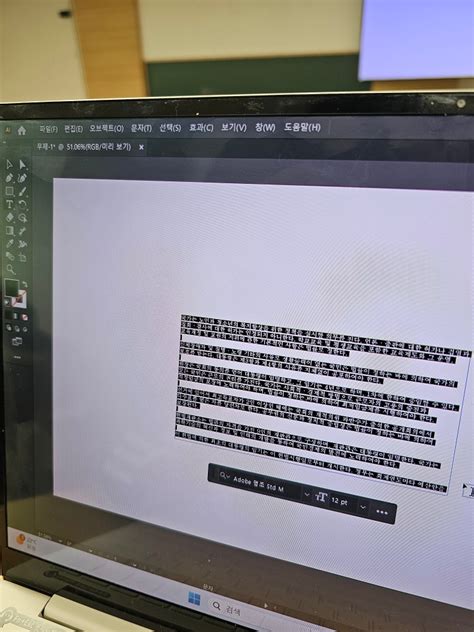 일러스트레이터 오류 지식in