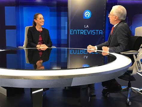 Claudia Sheinbaum entrevista con Joaquín López Dóriga Qué dijo y los