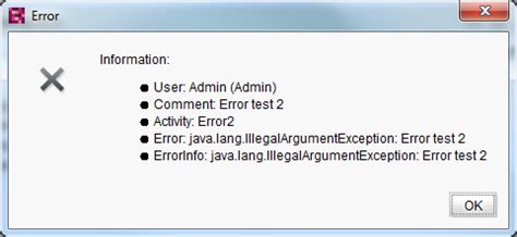 Firstspirit Online Documentation Error Handling