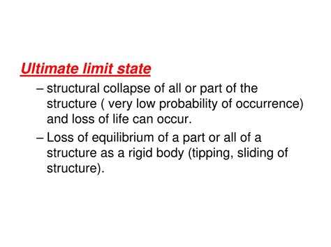 Ppt Limit State Design Lsd Refers To A Design Method For Rcc Structures Powerpoint