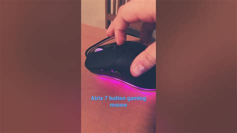 Atrix 7 Button Gaming Mouse Youtube