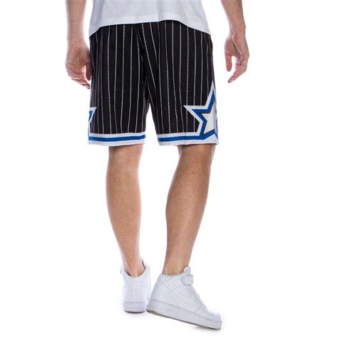 Mitchell And Ness Shorts Orlando Magic Black Swingman Shorts