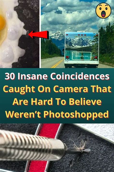 30 Insane Coincidences Caught On Camera That Are Hard To Believe Weren