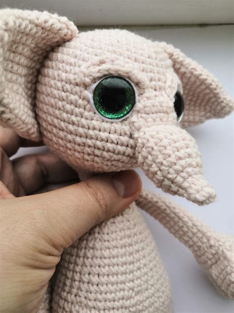 Crochet Dobby House Elf Pattern Amigurumi Dobby Fantastic Etsy