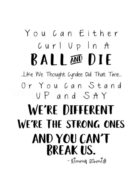 Unbreakable Kimmy Schmidt Quote Printable You Cant Break Us Etsy
