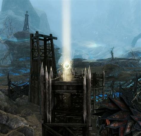 Reflexión de la Costa de Bosquellovizna Campamento Norte Guild Wars
