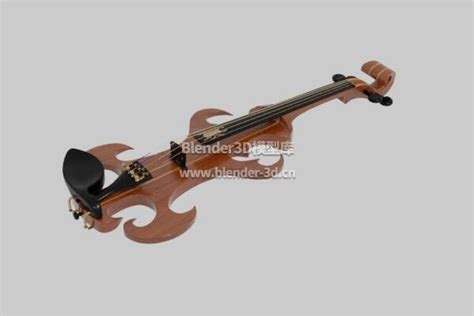 Blender Fidelius Hk4小提琴3d模型素材资源免费下载 Blender3d模型库