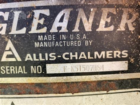 1985 Gleaner F3 Auction Results In Shelby Ohio