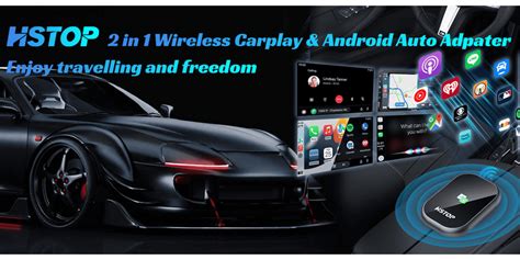 Wireless Carplay Adapter And Android Auto Wireless Adapter 2 In 1 Hstop 2024 Apple Carplay