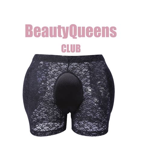 Lace See Through Panty Sissy Underwear With Camel Toes Hiding Gaff Male To Female Cross