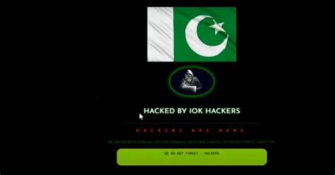 Hackers Place Flag Of Pakistan On Indian Embassy Website