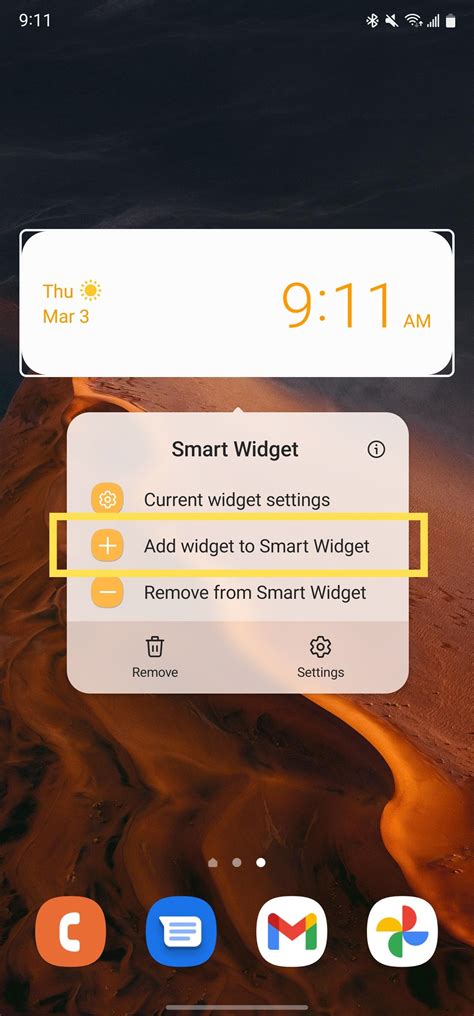 How To Use Samsung S Smart Widgets On Your One UI 4 1 Phone