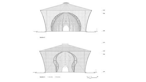 Vtn Architects Carves Out Intricate Bamboo Center With Sculptural Vaulting