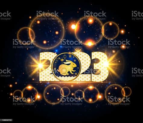 새해 복 많이 받으세요 2023 인사말 카드 홀리데이 벡터 일러스트레이션 12월 31일에 대한 스톡 벡터 아트 및 기타 이미지