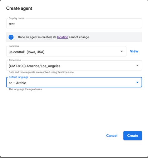 Dialogflow Cx Does Dialogflox Cx Support Agent In Arabic Language Stack Overflow