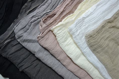 Bio Textil Polski Len Tkaniny ŻAKARDOWE