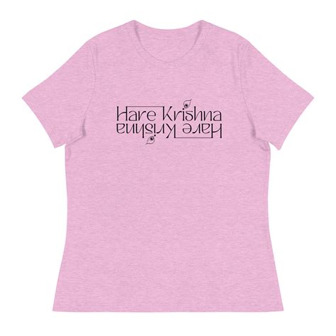 Reflection Of Hare Krishna Womens Relaxed T Shirt Etsy