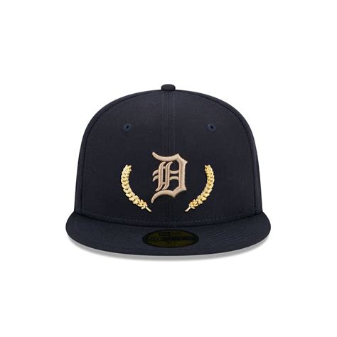 New Era Detroit Tigers Gold Leaf 2023 59fifty Fitted Hat