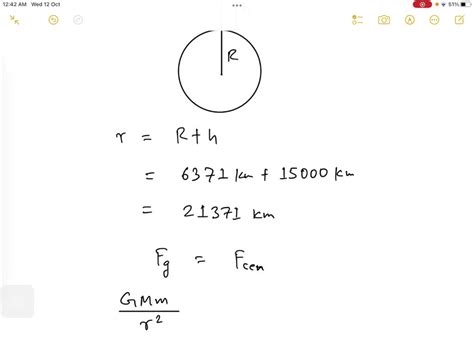 Solved An Artificial Satellite Is To Be Put In Orbit At An Altitude Of
