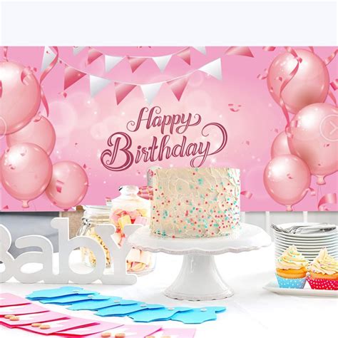 Badu Bg Черно злато Честит рожден ден Фон Декорация за парти за рожден ден Фон за рожден ден