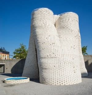 Tower Of Grown Bio Bricks By The Living Opens At MoMA PS