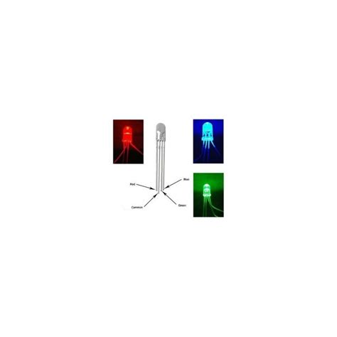 Led Rgb Catodo Comum 4 T 5mm Tech Sul Eletrônicos