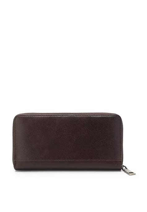Buy Swiss Polo Genuine Leather RFID Long Wallet Brown Online ZALORA Malaysia