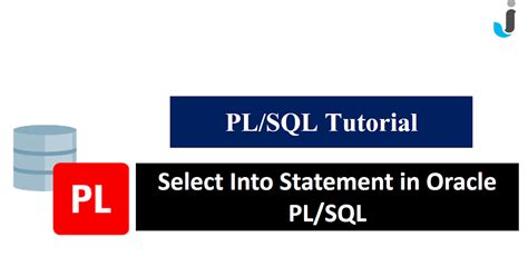 Select Into Statement In Oracle PL SQL Javainhand Tutorial