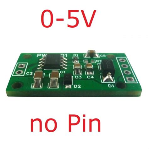 Pwm To Dac Converter 0 100 Pulse Signal To 0 5v0 10v Voltage Output Fo