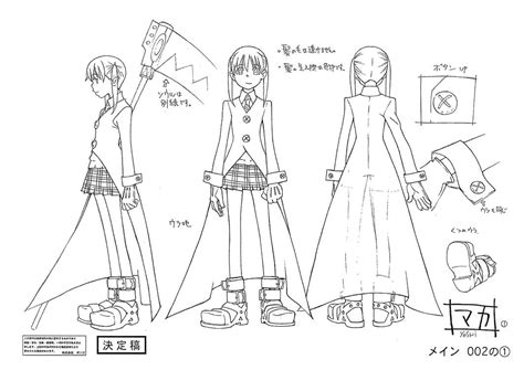 Maka Albarn Settei Design 1 By Senbonzakuraxx23 On Deviantart