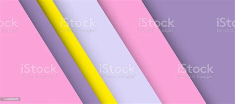 현실적인 스타일의 추상 다채로운 종이 줄무늬 배경 앱 웹사이트 프레젠테이션 또는 디자인을 위한 현대적이고 세련된 배경 0명에 대한 스톡 벡터 아트 및 기타 이미지 Istock