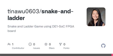 Github Tinawu Snake And Ladder Snake And Ladder Game Using De Soc Fpga Board