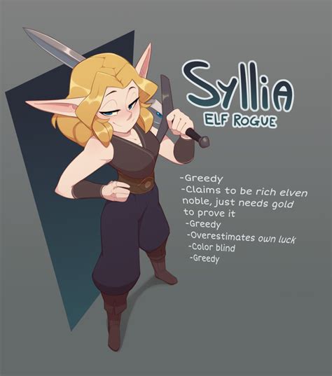 Rule 34 1girls Blonde Hair Blue Eyes Character Sheet Elf Elf Ears Elf