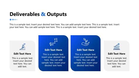 Deliverables And Outputs Ppt Template Slidemodel