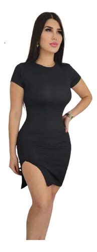 Vestido Pegado Ideal Para Dama Vestido Casual Ajustado Cuotas Sin